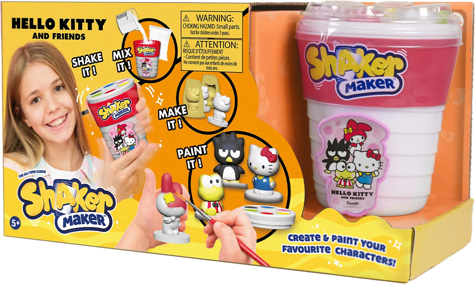 Hello Kitty And Friends Shaker Maker Askartelusetti
