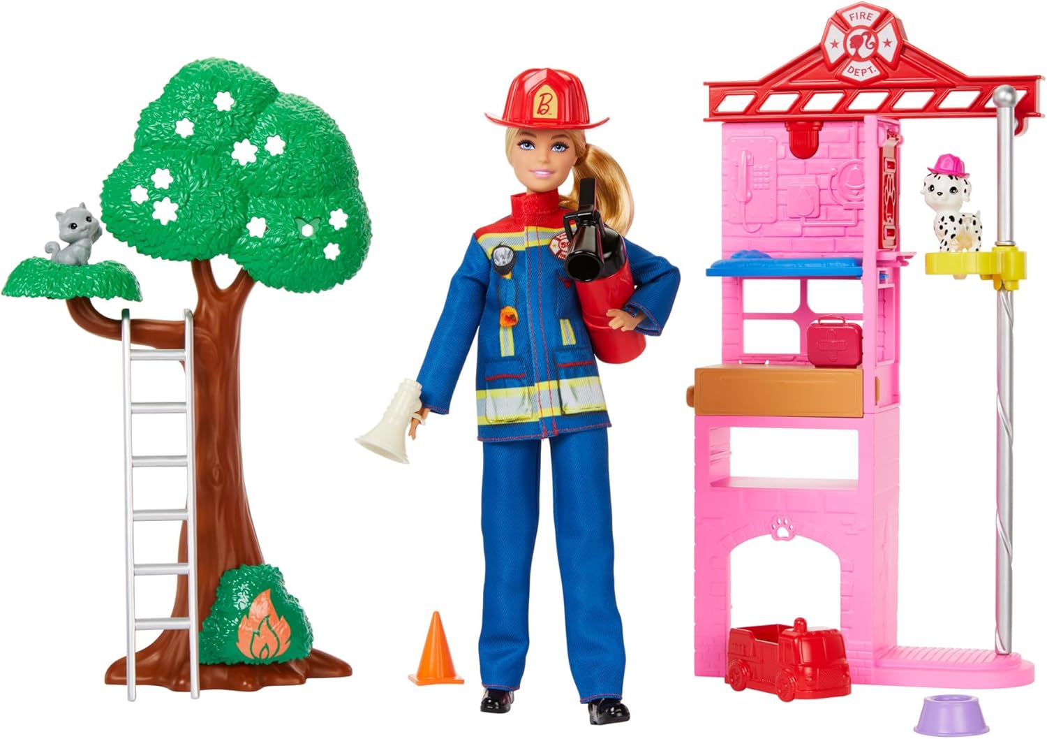 Barbie Palomies/Palohenkilö Leikkisetti