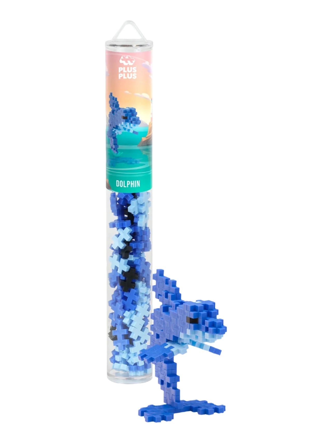 Plus Plus Rakennussarja Learn To Build Delfiini