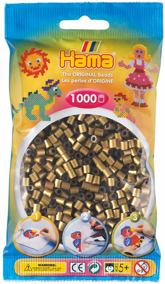 Hama Helmet Midi 1000 kpl Pronssi 207-63