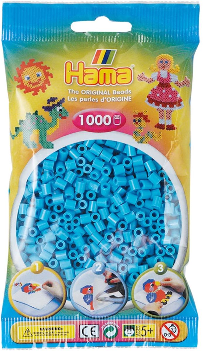 Hama Helmet Midi 1000 kpl Asuurin Sininen 207-49